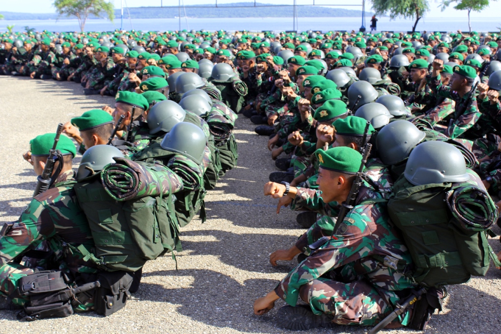 794 Prajurit TNI Diberangkatkan ke Perbatasan RI-Timor Leste