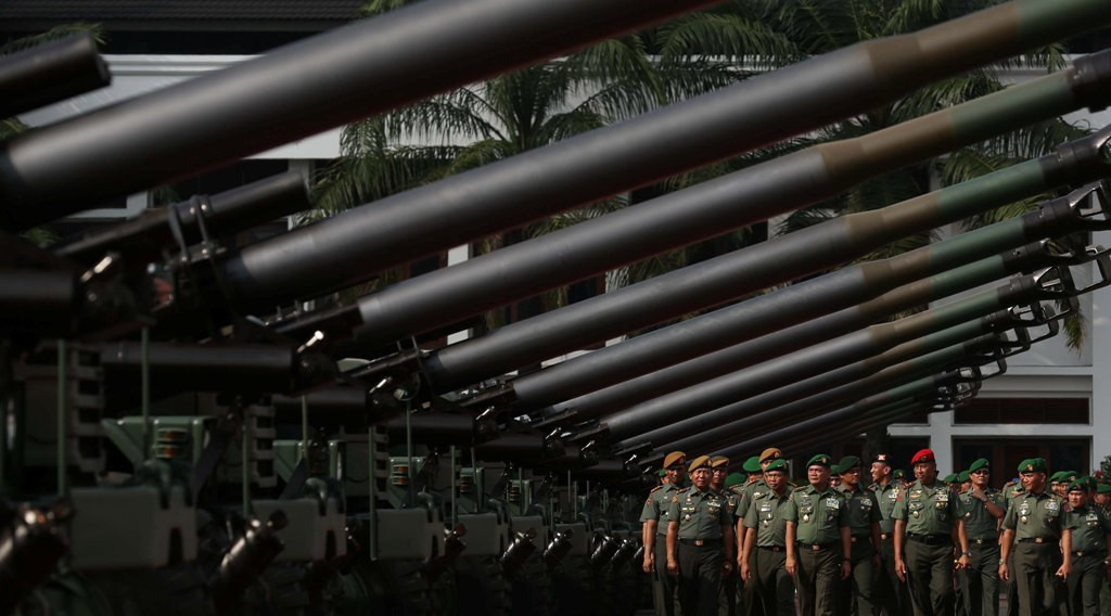 Meriam Baru TNI AD Dibeli saat Rupiah masih Rp9.000-an