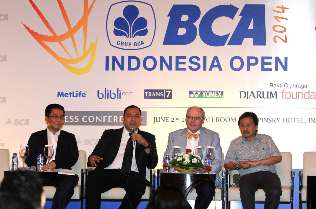 BCA Jadi Sponsor Indonesia Open 2014