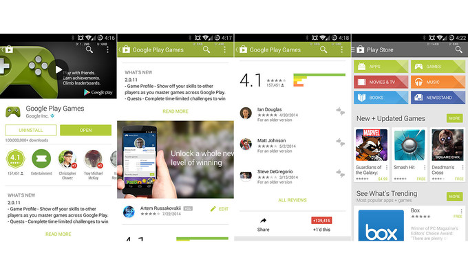 Google Play Store Tampil Lebih Segar