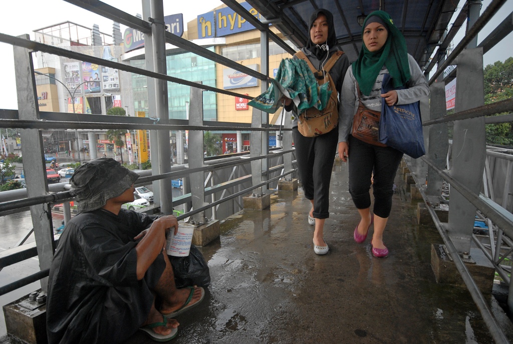 Pengemis di Jakarta Pusat Mendadak Menghilang