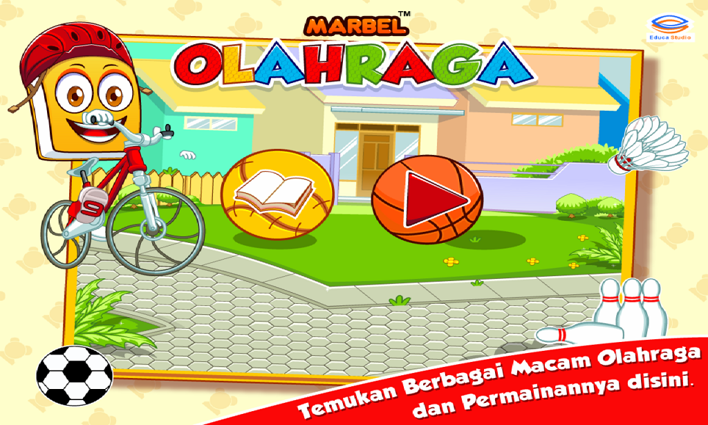 Educa Studio Luncurkan Game Marbel Olahraga