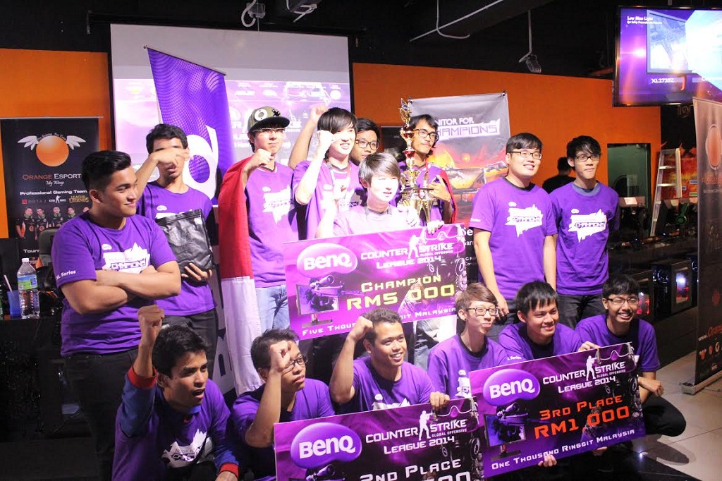 TEAMnxl> Juara 1 dalam BenQ League Orange e-Sports Championship