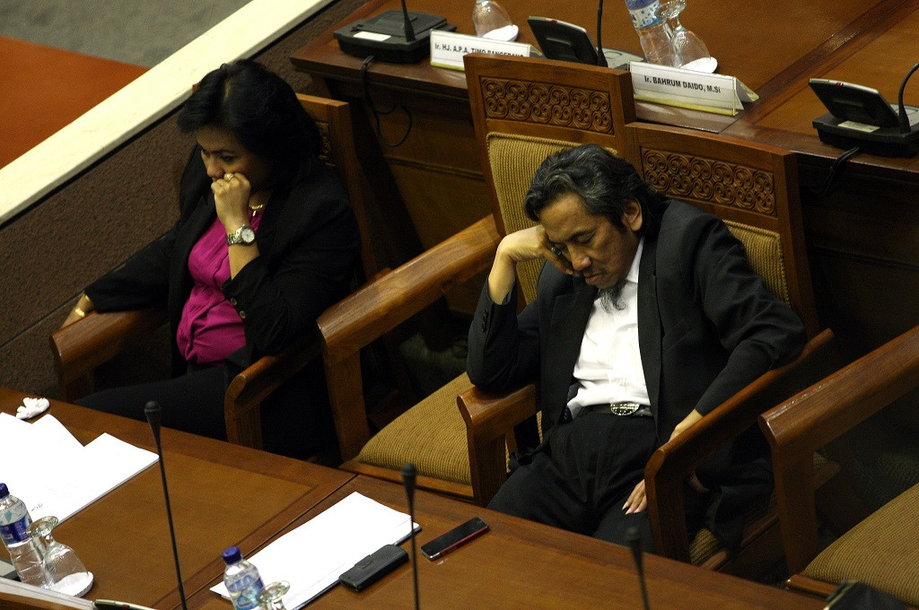 Anak-anak SD Minta Anggota DPR tak Tidur saat Rapat