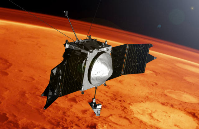 Satelit Pemantau Atmosfir Mars Mulai Beroperasi