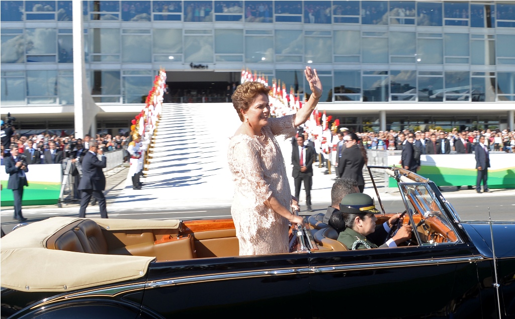 Dilma Roussef Kembali Dilantik Sebagai Presiden Brasil