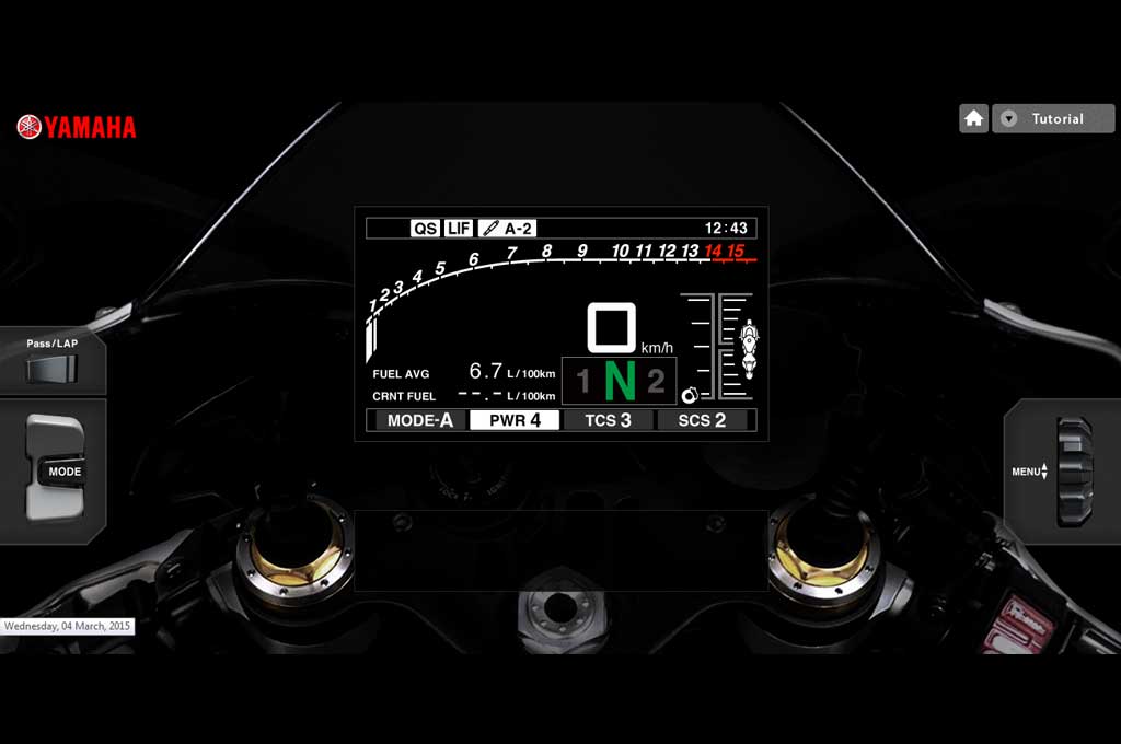 Bingung Baca Dashboard New Yamaha R1? Pelajari Simulasinya