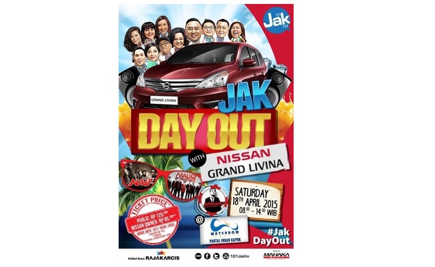 Jak Day Out, Pool Party 101 Jak FM Digelar Hari Ini