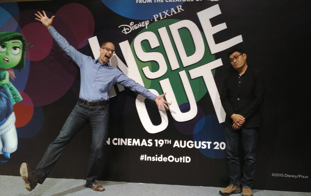 Sutradara Film Animasi Inside Out Sambangi Indonesia