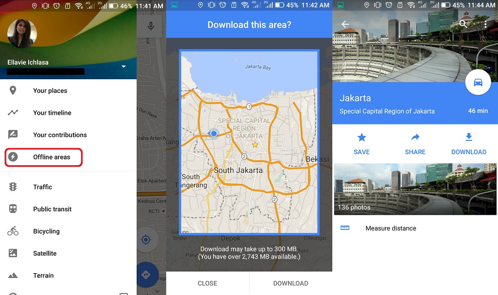 Google Maps Versi Luring Kini Tersedia di Indonesia Google Maps Versi Luring Kini Tersedia di Indonesia