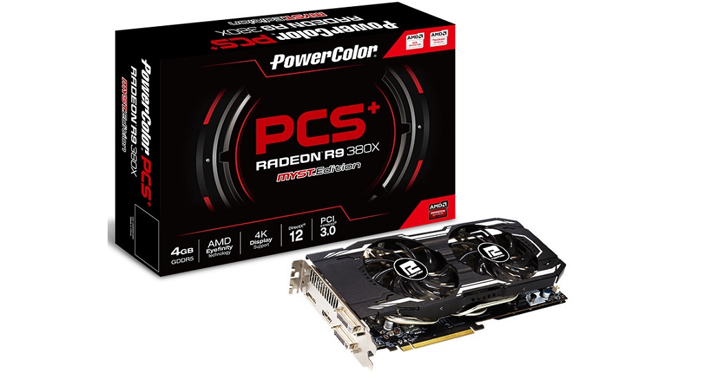 PowerColor Umumkan VGA Radeon R9 380X MYST Edition