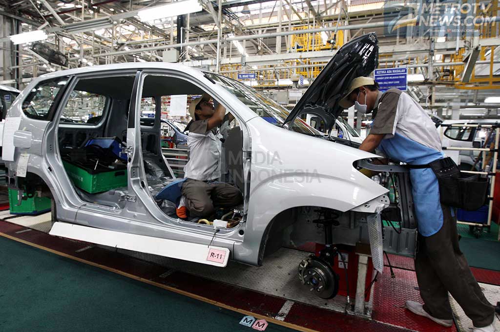 Kapasitas Produksi Mobil di Indonesia Hampir Dua Juta Unit