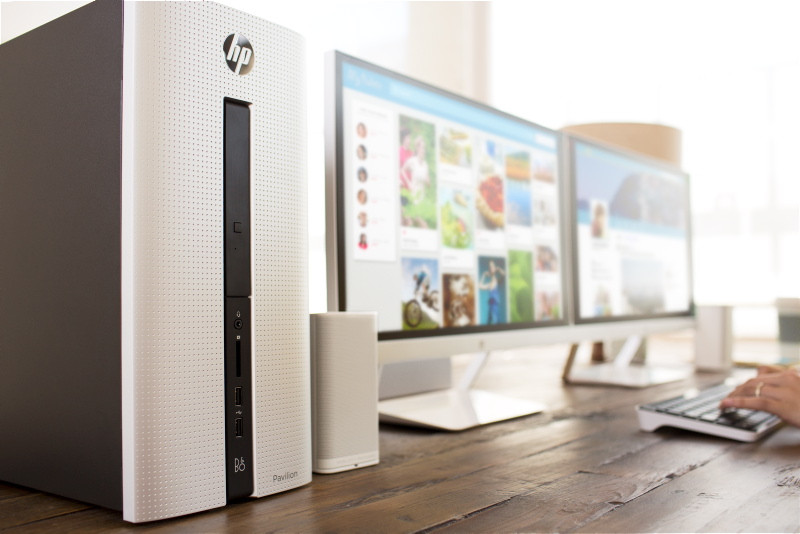 HP 550-020l, PC Built-In dengan Desain Premium