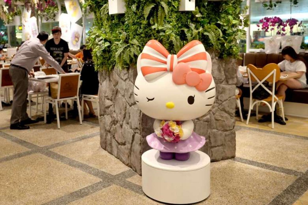 Kafe Bernuansa Hello Kitty Dibuka di Bandara Changi