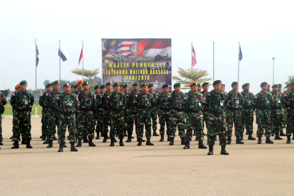 Hadapi Bencana, TNI Latihan Bersama dengan Militer Malaysia