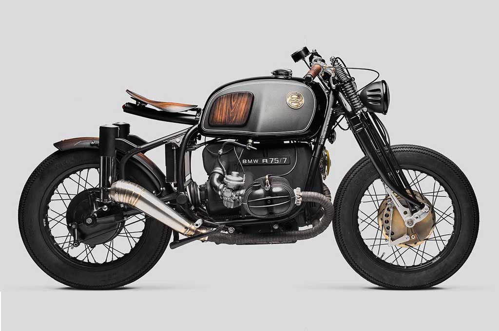BMW R75/5 Klasik Rasa Bobber di Tangan South Garage