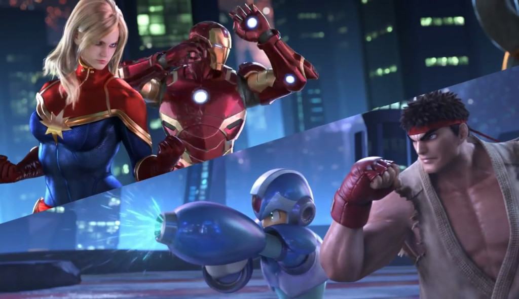 Ryu vs Captain Marvel dalam Marvel vs Capcom Infinity Tahun Depan