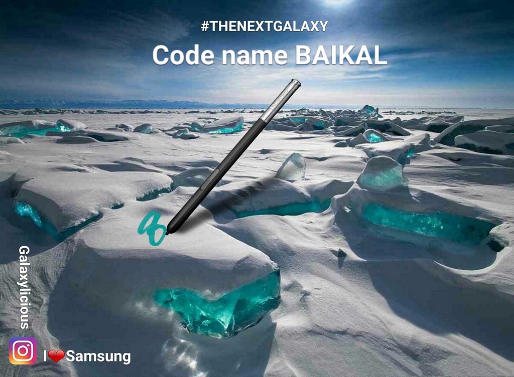 Baikal, Kode Sementara Samsung Galaxy Note 8