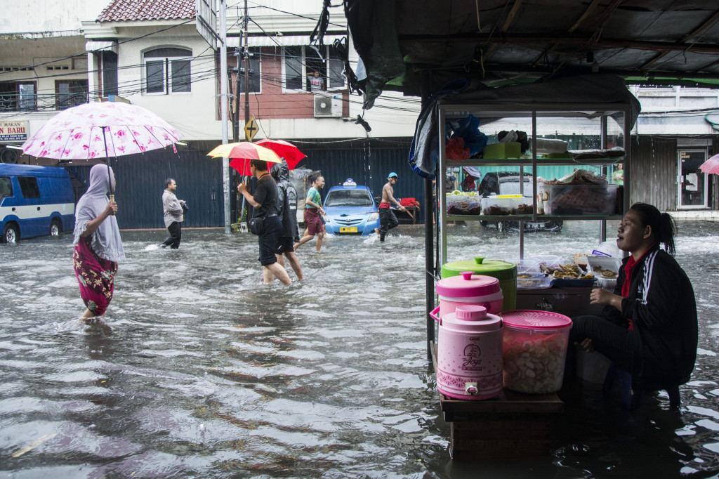Floods Hit Jakarta, Leave Two Dead