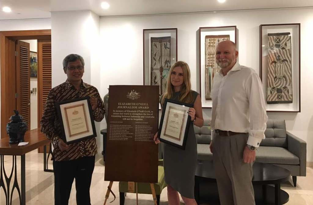 Eratkan Hubungan, Australia Beri Penghargaan Bagi Jurnalis Indonesia