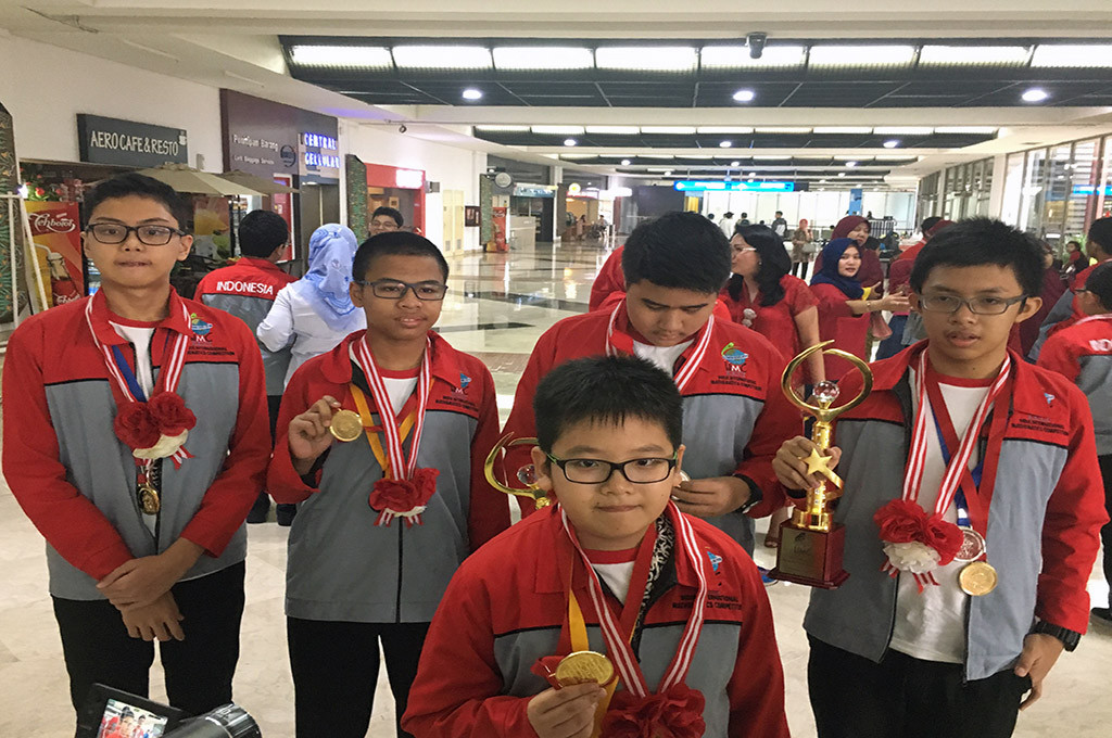 Indonesia Raih Champion pada Kompetisi Matematika Internasional di India