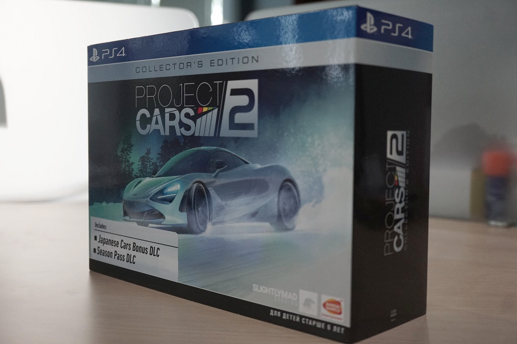 Intip Isi Kotak Project Cars 2 Collectors Edition