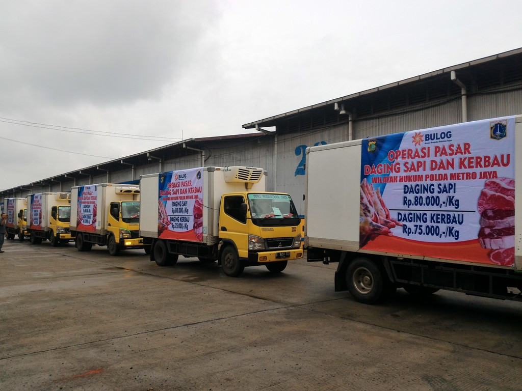 Bulog Jamin Stok Daging Aman hingga Awal Tahun Depan