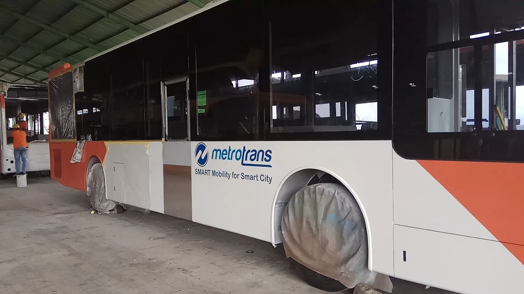 PT Nusantara Gemilang Kerjakan 101 Bus Transjakarta Baru