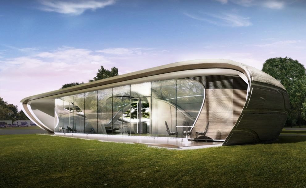 Curve Angel, Rumah 3D-printed Pertama