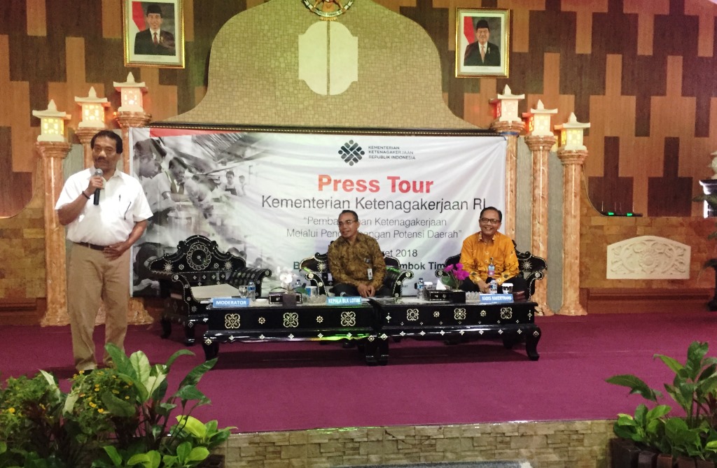 Ribuan Peserta Balai Latihan Kerja Lombok Diterima di Kapal Pesiar