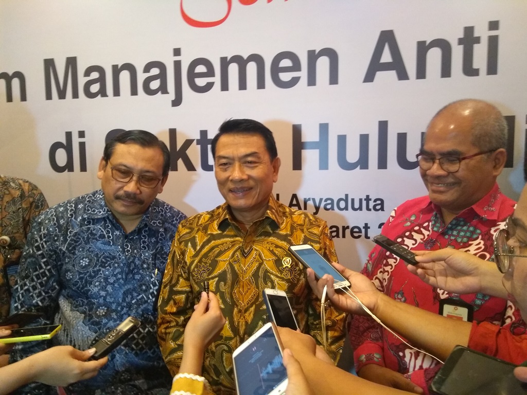 Moeldoko: Sistem Anti Suap Tingkatkan Investor
