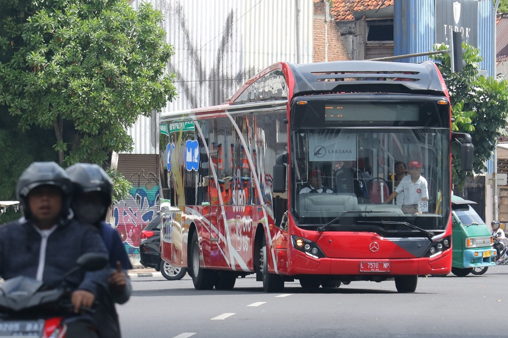 Bus Suroboyo Diharap Bisa Mengurangi Macet