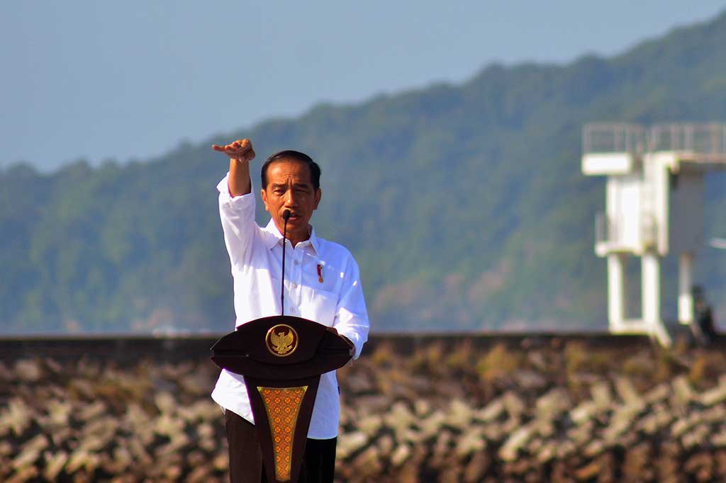 Jokowi: KJA Offshore Masa Depan Teknologi Perikanan RI