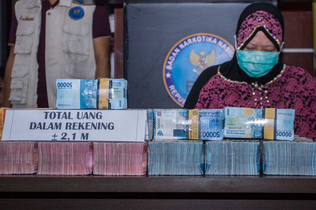 BNN Ungkap Kasus TPPU Narkotika BNN Ungkap Kasus TPPU Narkotika
