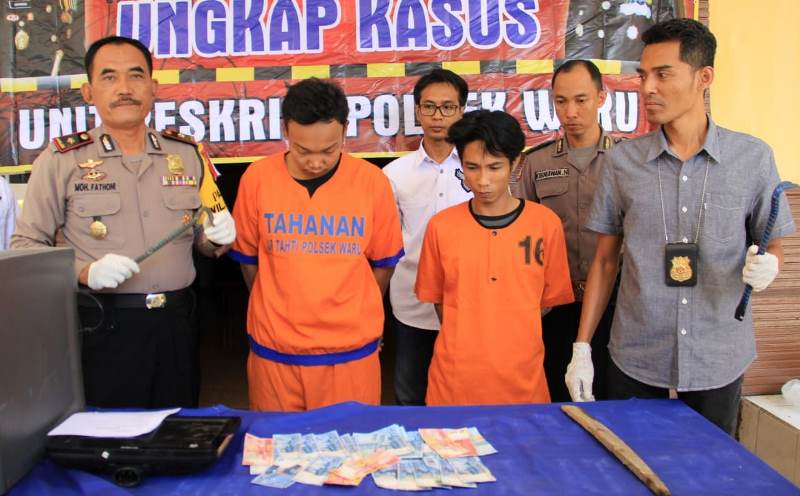 Polisi Tangkap Sopir Dan Kernet Perampok Rp400 Juta