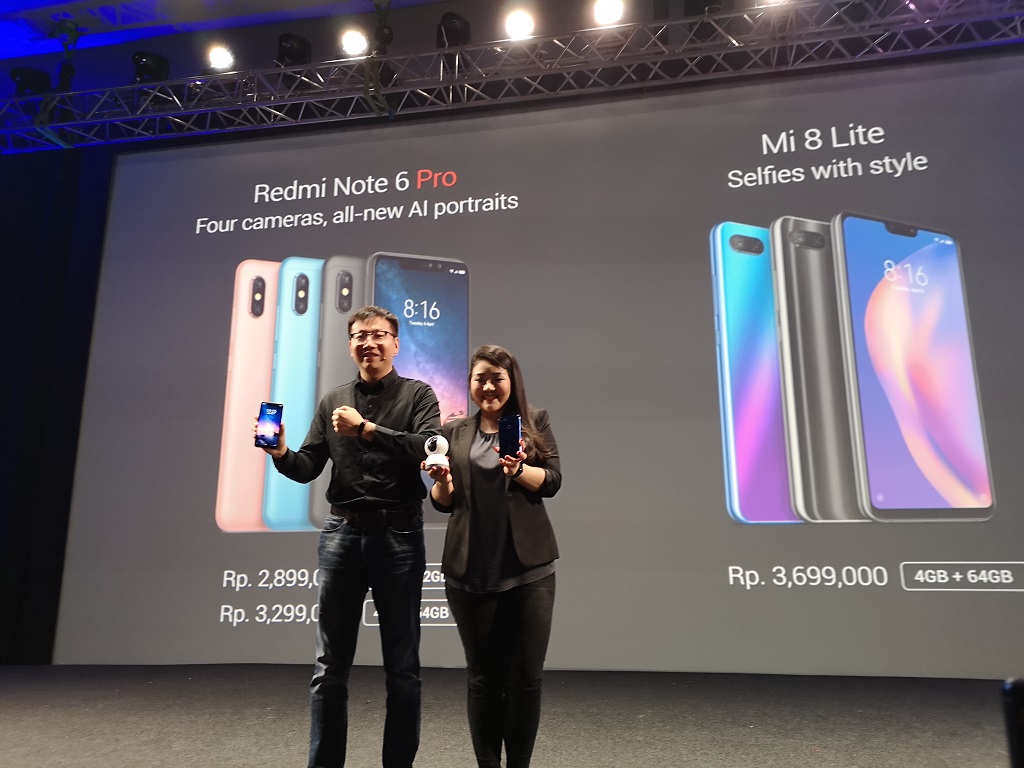Xiaomi Redmi Note 6 Pro dan Mi 8 Lite Masuk Indonesia