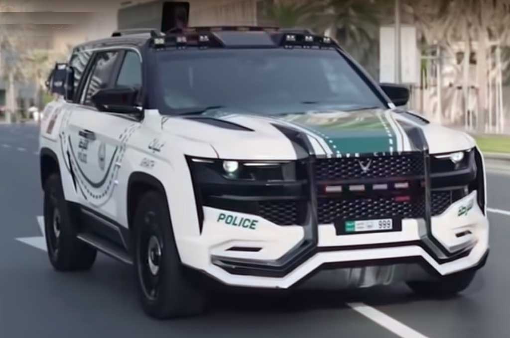 Giath, Mobil Baru Polisi Dubai nan Canggih