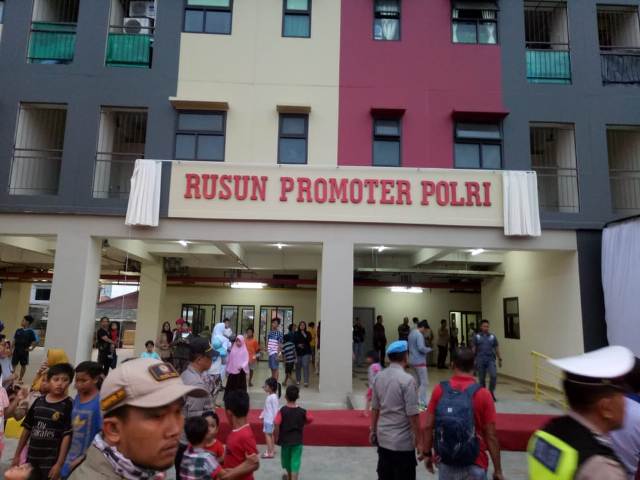 Anies Resmikan Rusun Polri