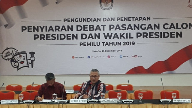 Jadwal Lengkap Debat Pilpres 2019