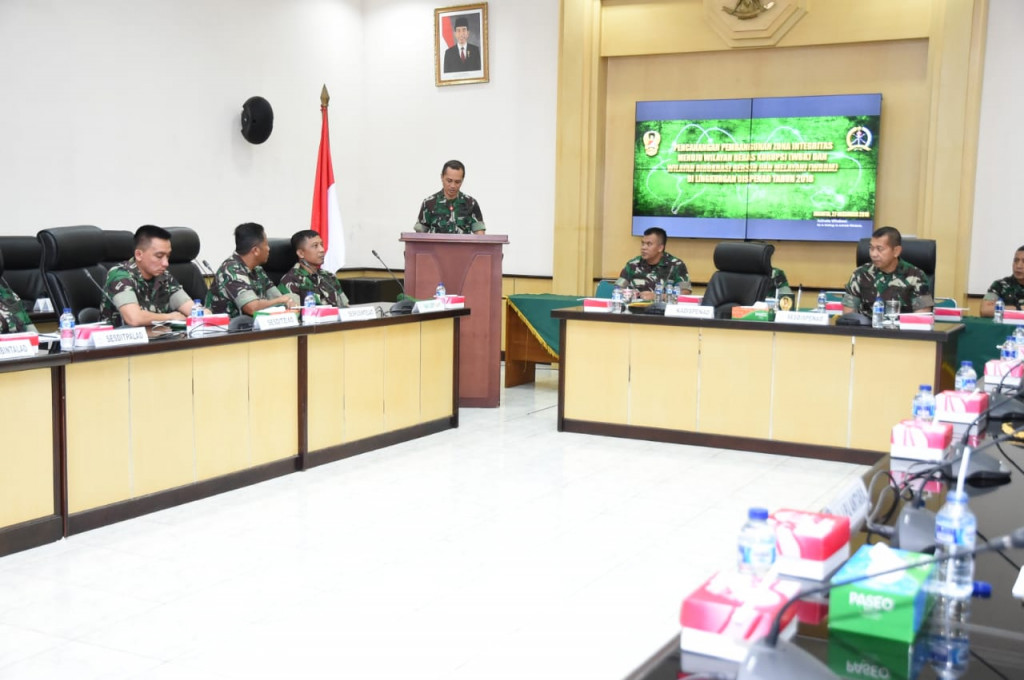 Reformasi Birokrasi, Dispenad Bangun Zona Integritas