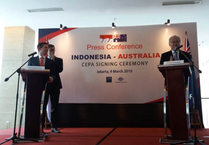 Perjanjian IA-CEPA Hapus 100% Tarif Indonesia