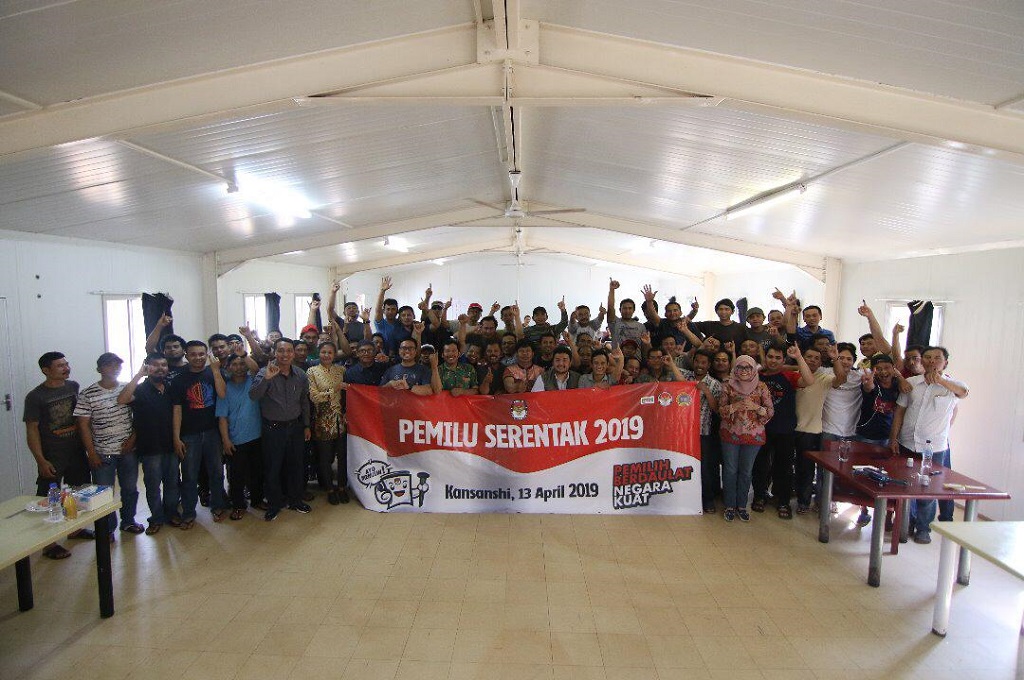 WNI di Perbatasan Zambia-Kongo Ikuti Pemilu