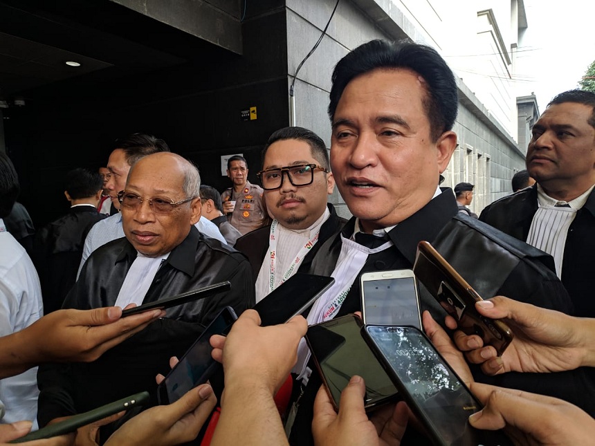 Yusril Nilai Pernyataan yang Dikutip Kubu Prabowo Sudah Tak Relevan Yusril Nilai Pernyataan yang Dikutip Kubu Prabowo Sudah Tak Relevan