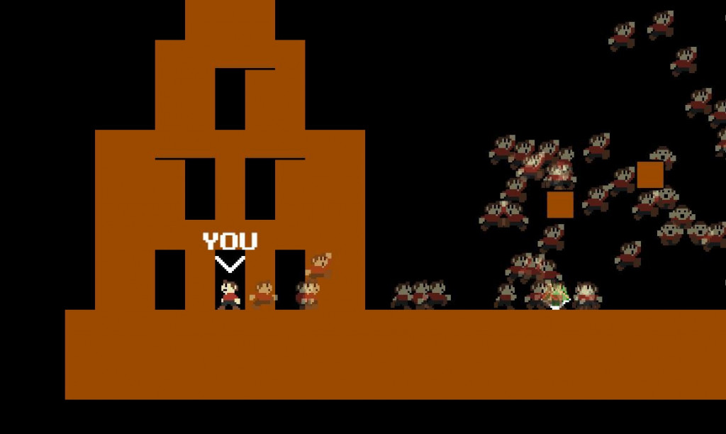 Begini Battle Royale di Game Super Mario Bros Klasik