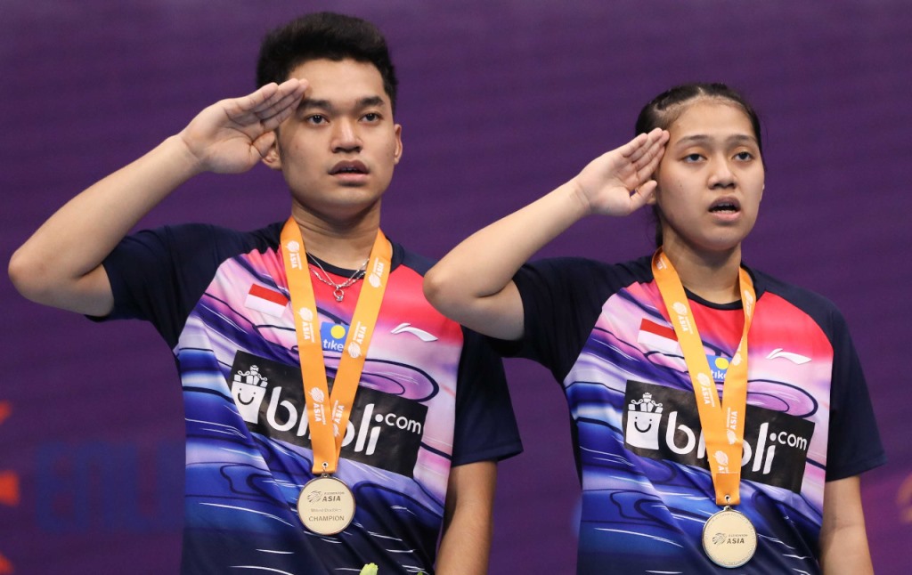 Leo/Rolly juarai nomor ganda campuran Asia Junior Championships (AJC) 2019