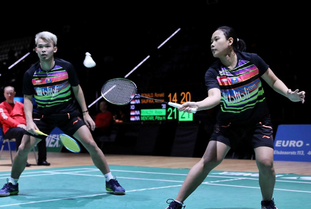 Reaksi Rinov/Pitha Usai Disingkirkan Unggulan Kedua Thailand Open 2019 Reaksi Rinov/Pitha Usai Disingkirkan Unggulan Kedua Thailand Open 2019