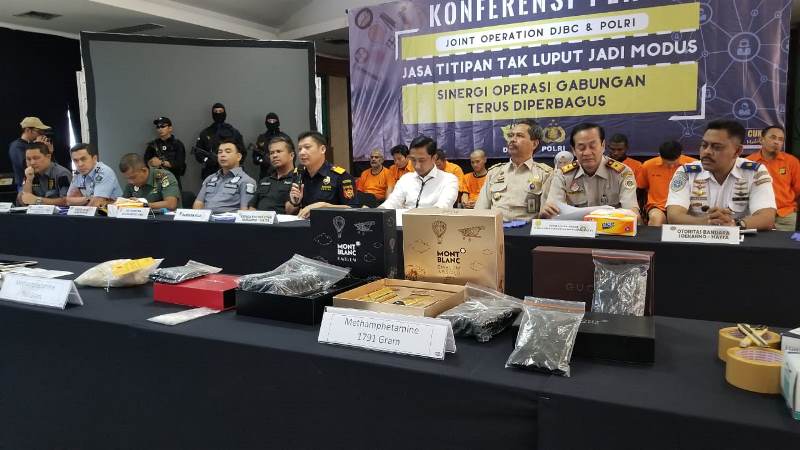 Petugas Bandara Soetta Gagalkan Penyelundupan 1.824 Gram Sabu