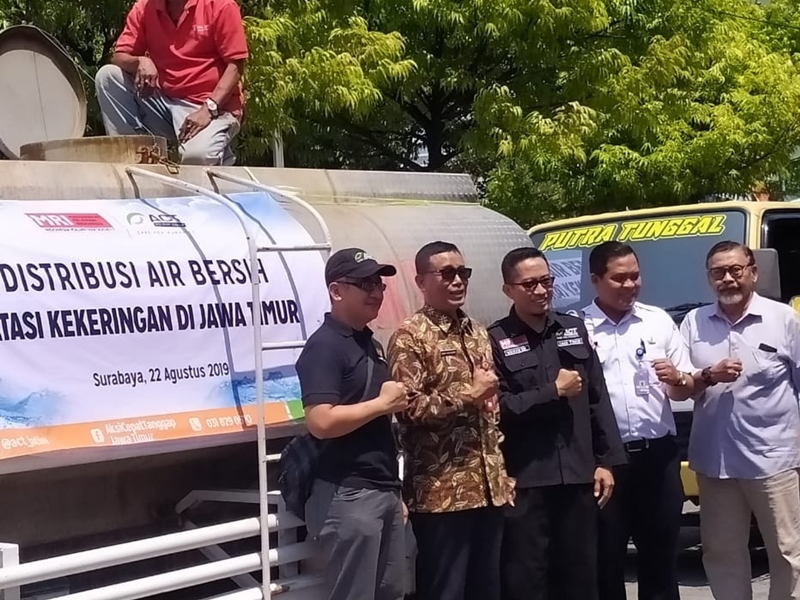 BPBD Jatim Pasok 55 Juta Liter Air ke 22 Daerah Kekeringan
