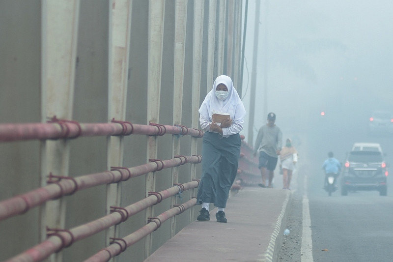 Kualitas Udara di Palembang Kembali Memburuk Kualitas Udara di Palembang Kembali Memburuk