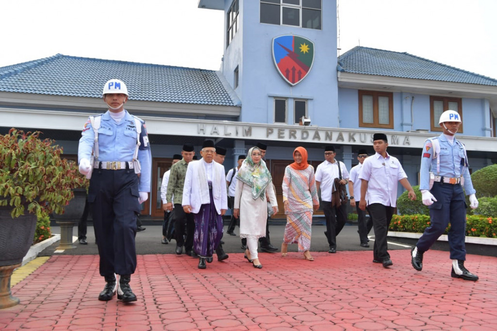 Maruf Amin Bertolak ke Surabaya Resmikan Pagelaran Budaya Santri Nusantara - Medcom.id